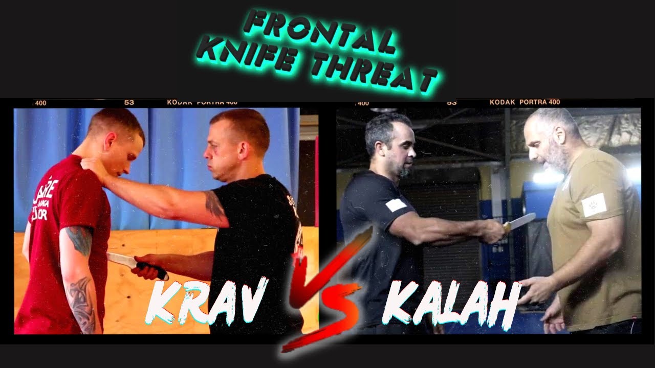 🔥KRAV-MAGA VS KALAH|knife threat|knife attack|kravmaga|KALAH #kravmaga ...