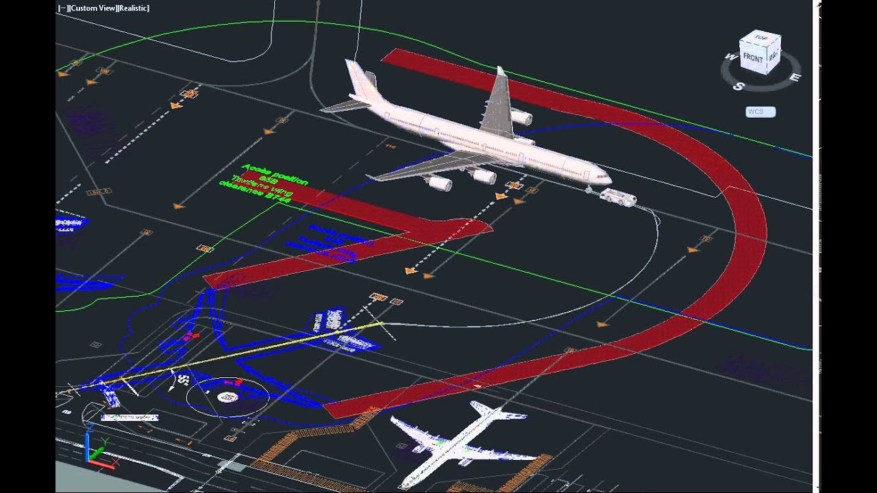 Pathplanner 6 3D Geneva A340 POS80 - YouTube