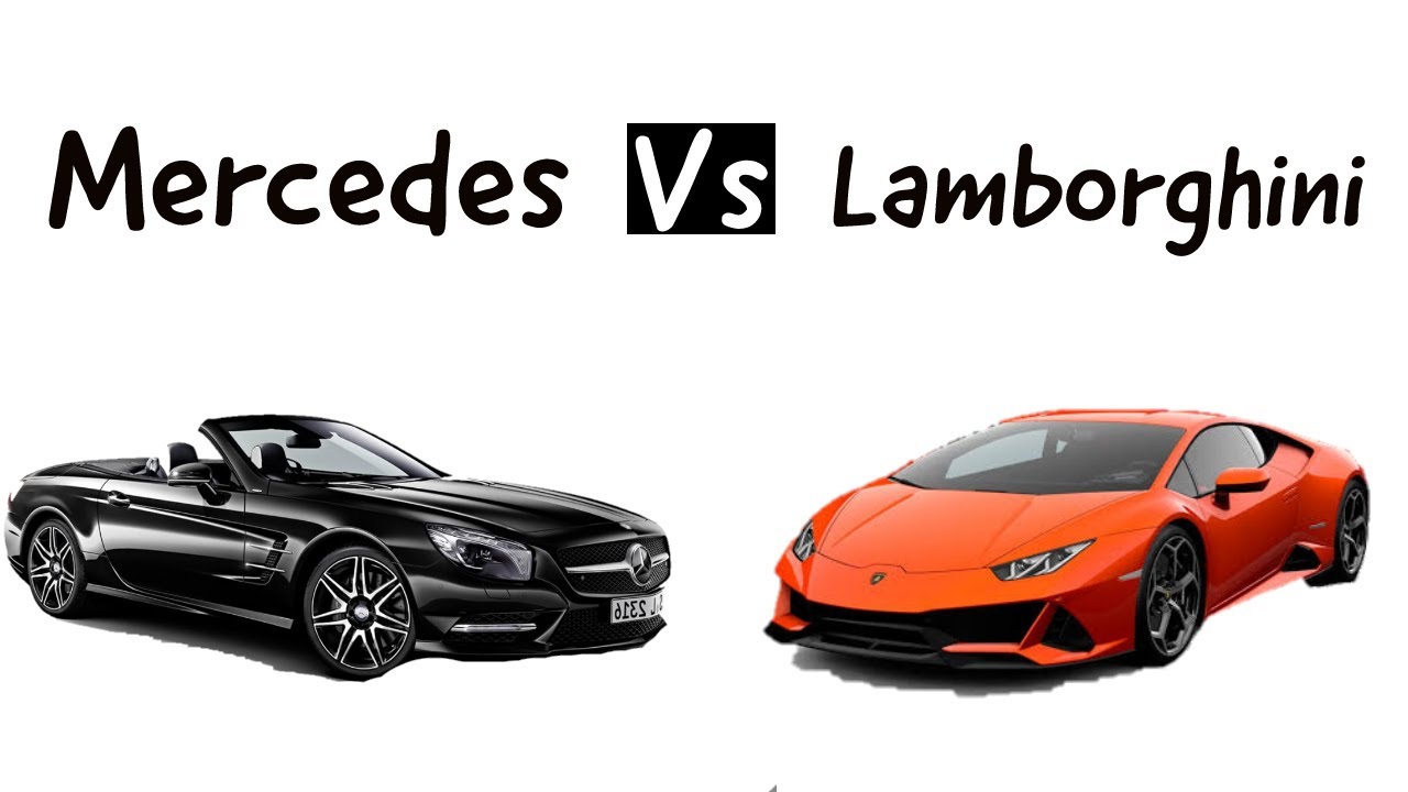 Lamborghini Vs Mercedes Racing | Which Is More Powerful | Engine Test ...