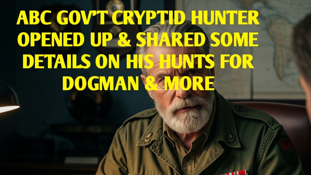 #DOGMAN, ABC GOV'T CRYPTID HUNTER OPENED UP SHARED DETAILS ON HIS HUNTS ...