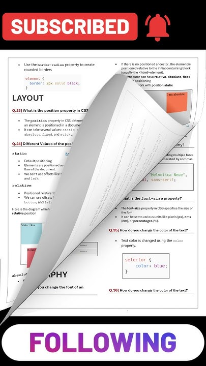 ☝️91 Css Interview Question ☝️ Css Viralvideo Music Oopsconcept Youtube Viralvideo