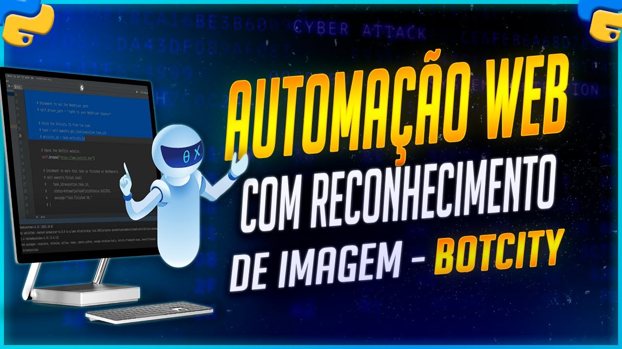 Automação Web com Reconhecimento de Imagem no Python com BotCity - YouTube
