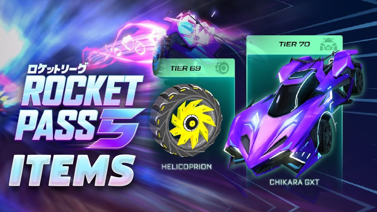 ALL NEW ITEMS IN ROCKET PASS 5 - YouTube