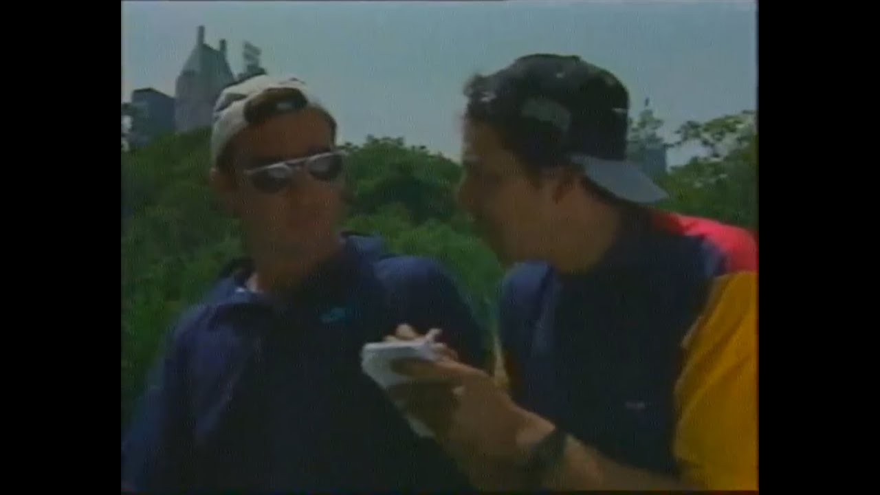Chronique sympa d'Eric Cantona et de Didier Roustan pendant la Coupe du monde 1994 aux Etats ...