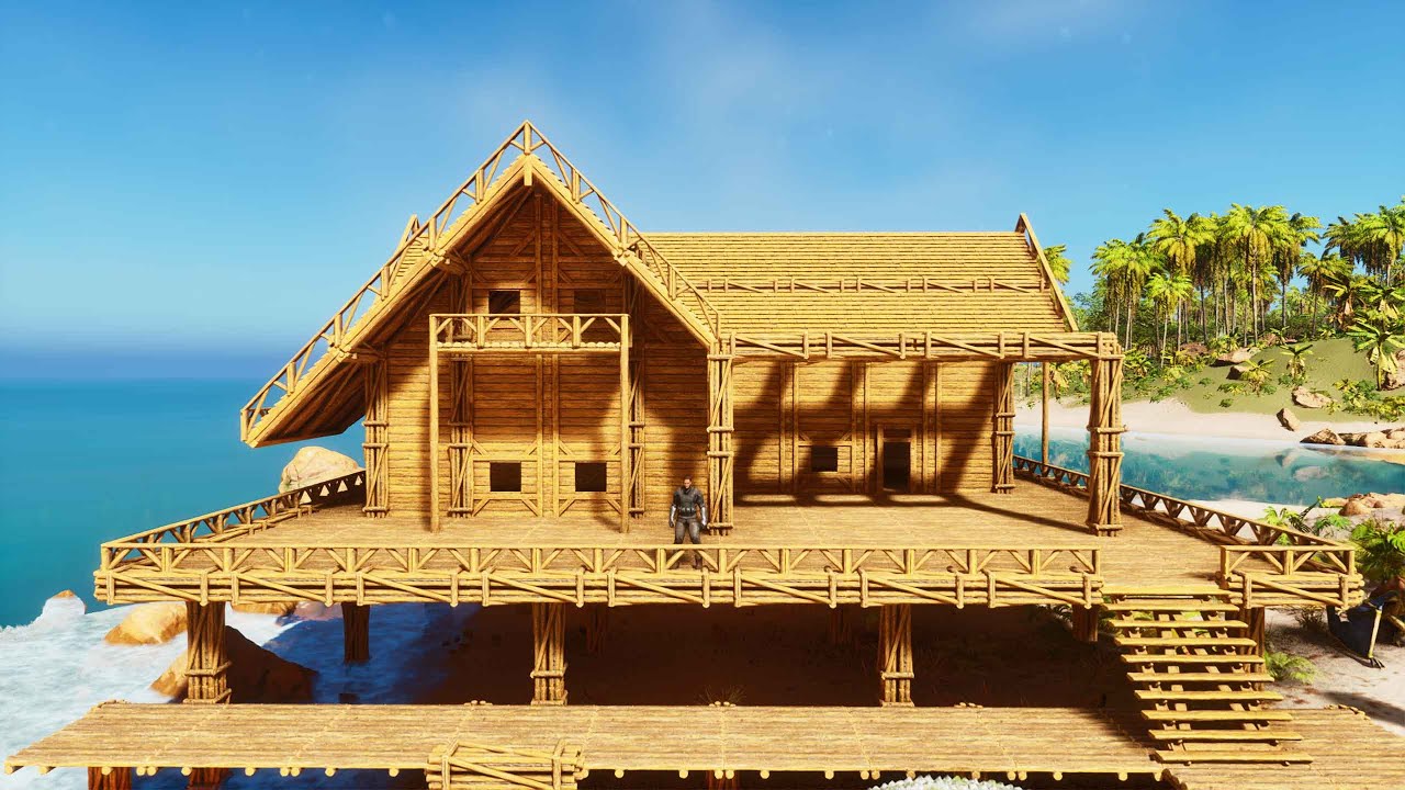 Beginner building 10x10 011 - ARK Survival Ascended ASA - YouTube