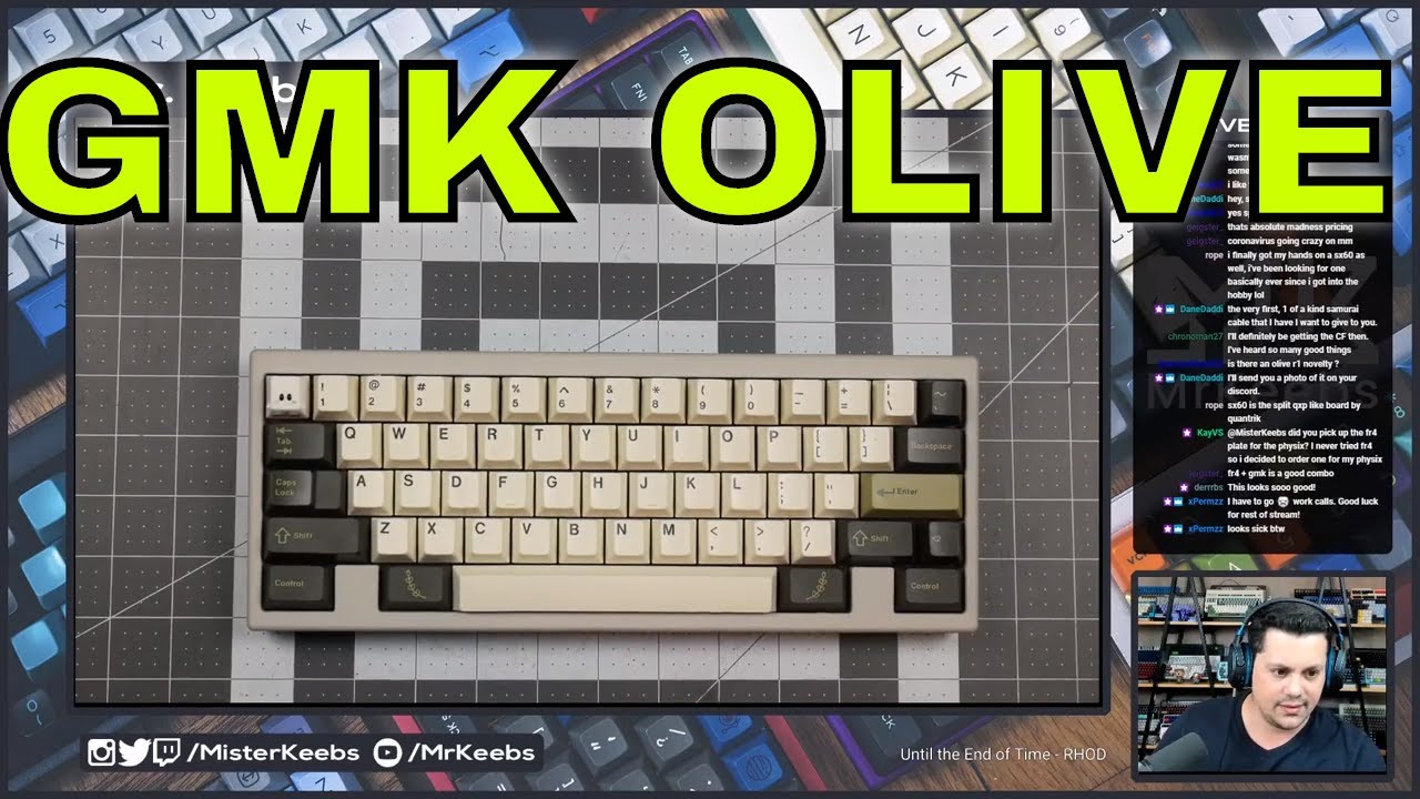 GMK Olive Unboxing and First Impressions - YouTube