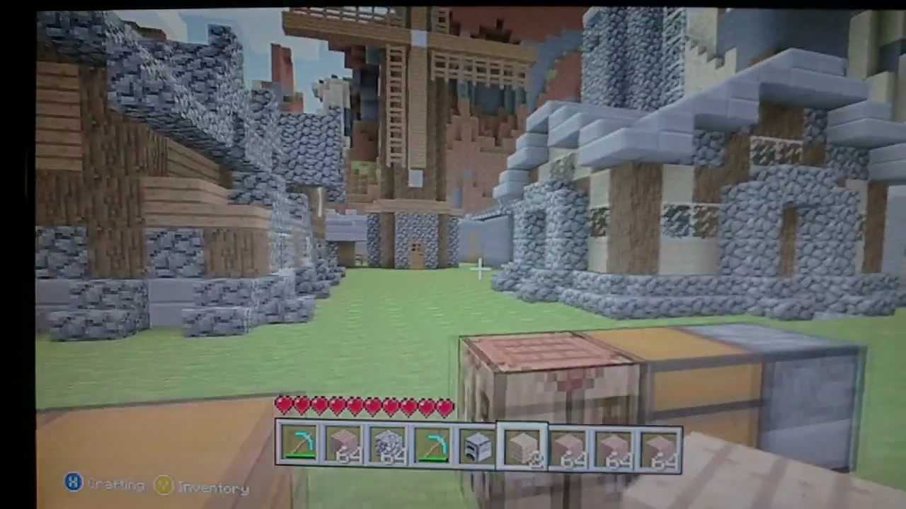 MINECRAFT XBOX : Village | Plane - YouTube