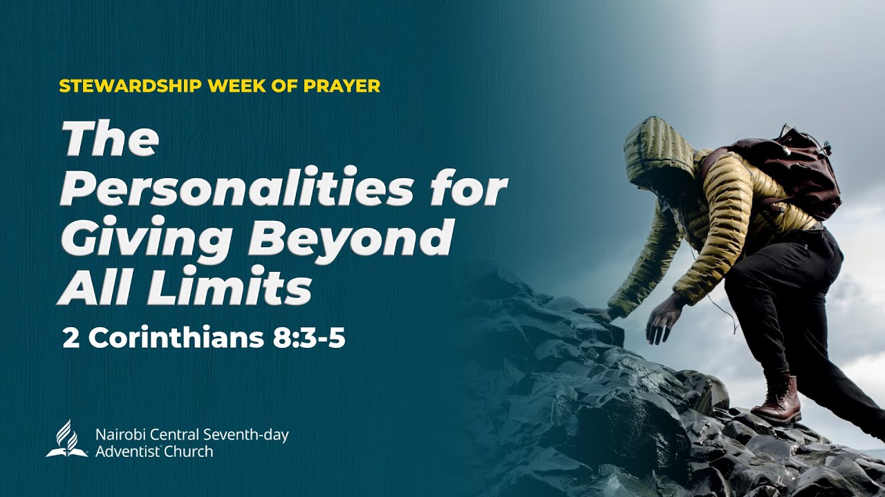 #5 - The Personalities For Giving Beyond All Limits | Pr. Emmanuel ...