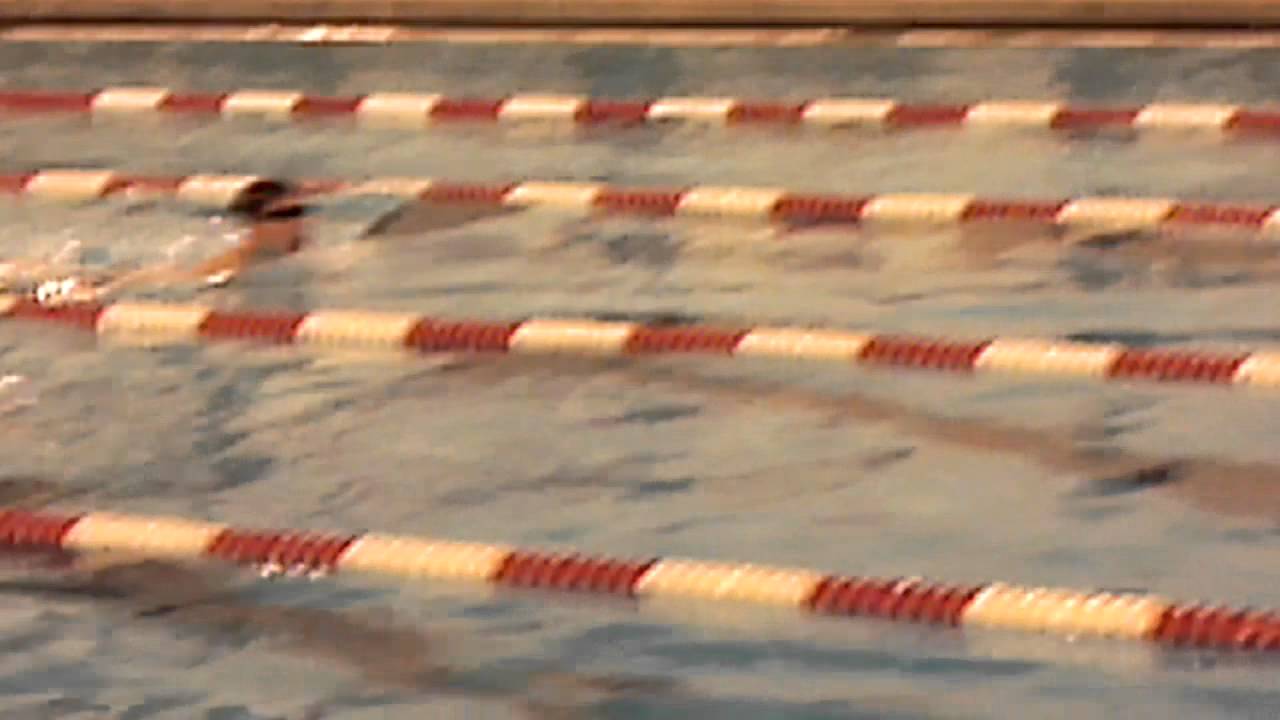 Alexis first swim meet - YouTube