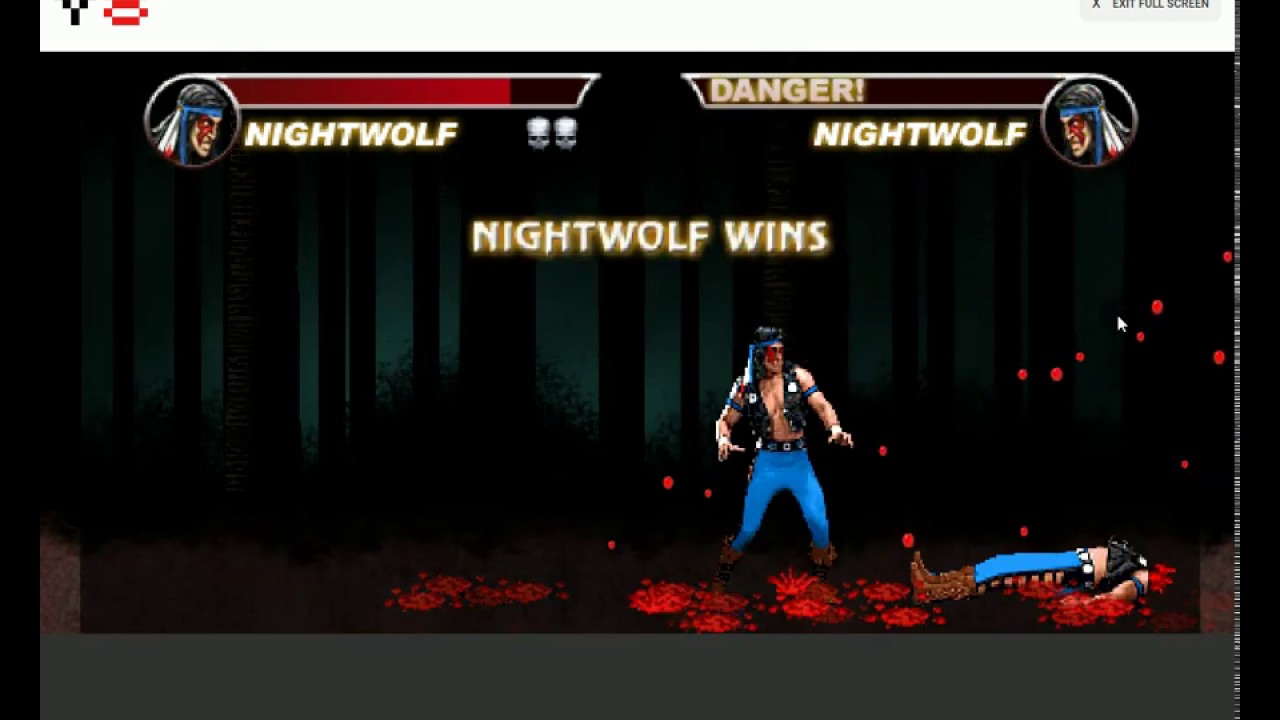 MORTAL KOMBAT KARNAGE NIGHTWOLF FATALITY - YouTube