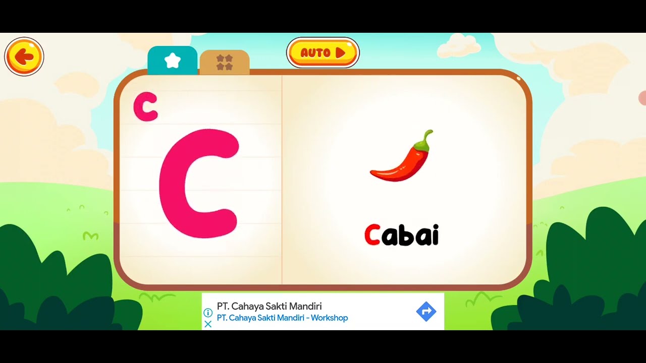 Belajar Membaca Huruf Abjad ABC Bahasa Indonesia 💖 Belajar Membaca Anak ...