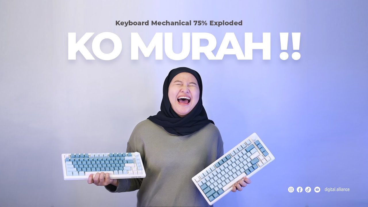 REVIEW KEYBOARD MECA 8S - YouTube