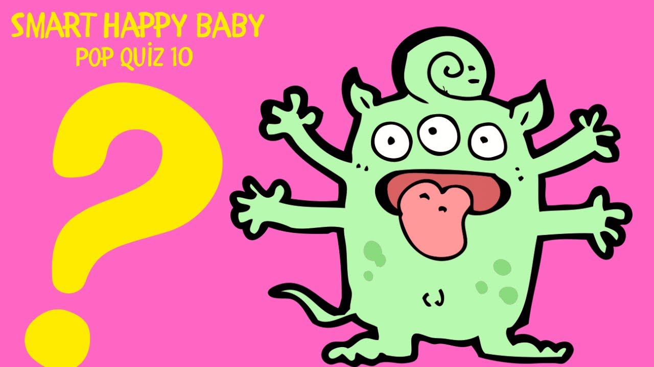 Smart Happy Baby | Pop Quiz 11 | Interactive | Learning English ...