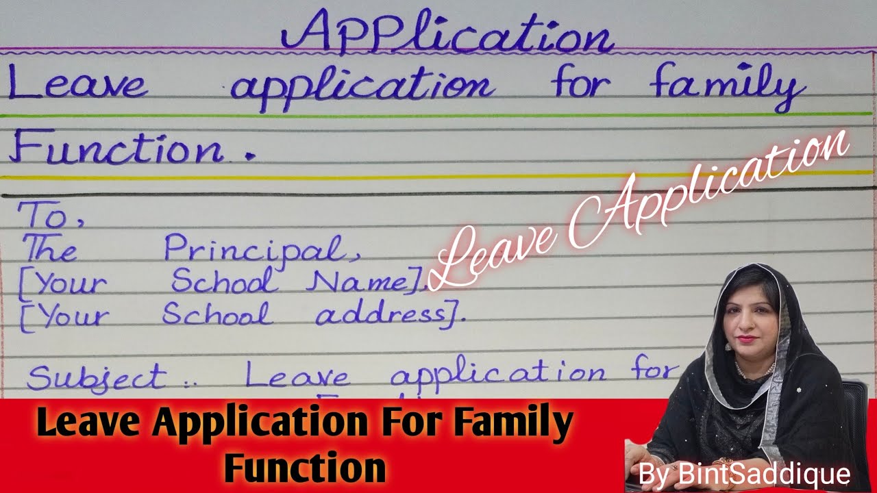 Leave Application For Family Function English Easy Leave Application leave-application-for-family-function-english-easy-leave-application