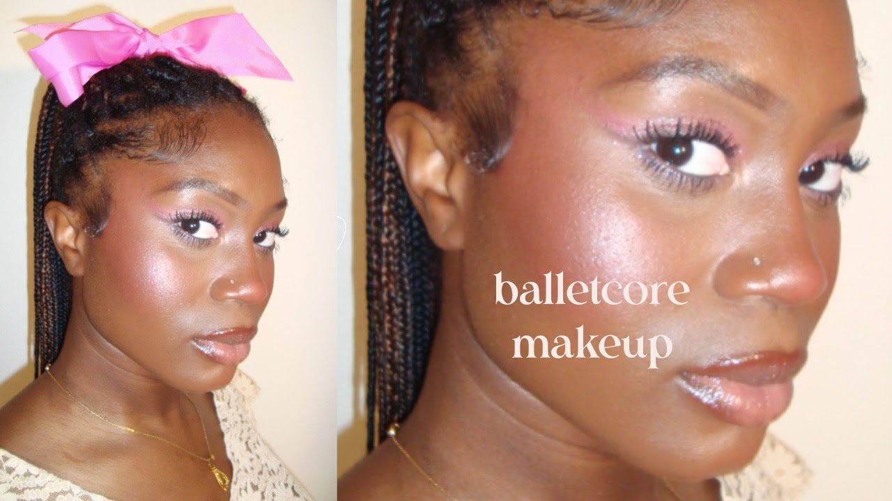 "balletcore" makeup tutorial. detailed and beginner friendly! - YouTube