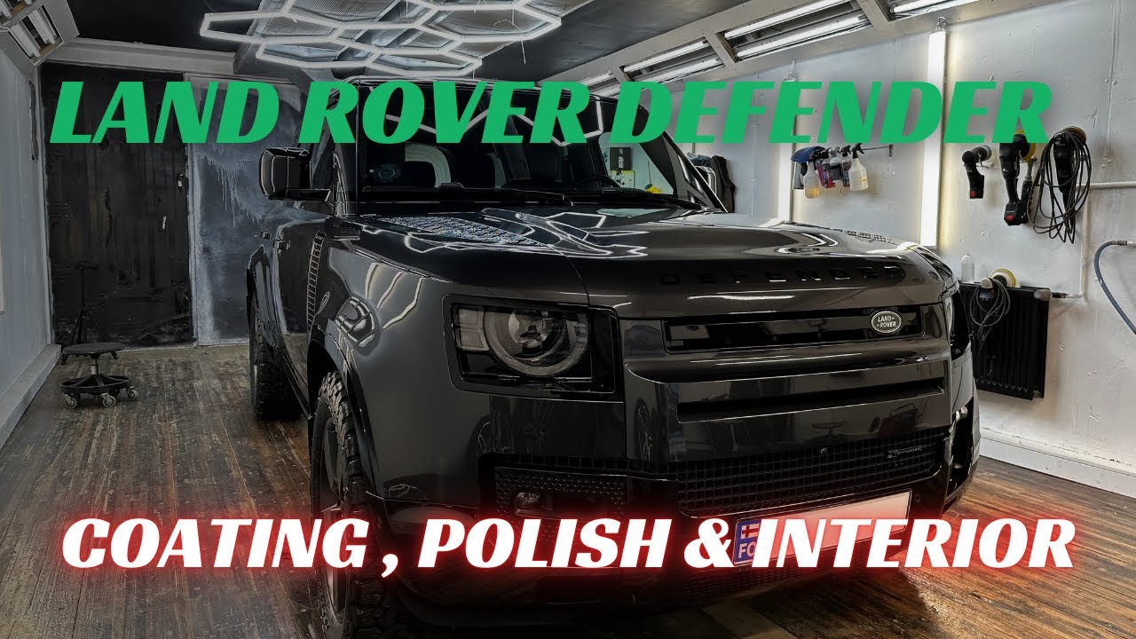 LAND ROVER DEFENDER I PREP, POLISH, COATING + PPF - YouTube
