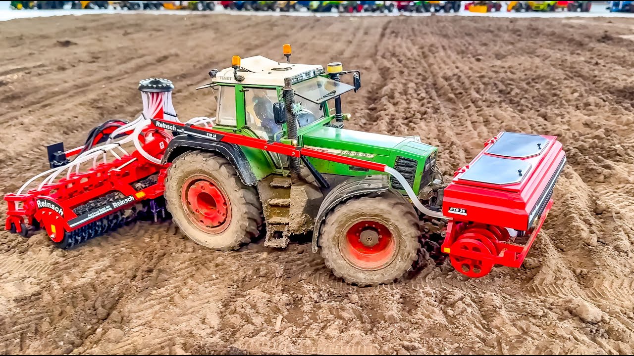 TRACTORS AND RC TRUCKS, RC FARMING, POWERFUL RC RIGS - YouTube