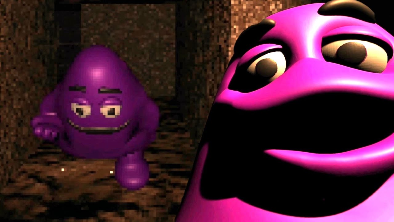 Grimace's Basement | Fan Game | (McDonald's Horror) - YouTube