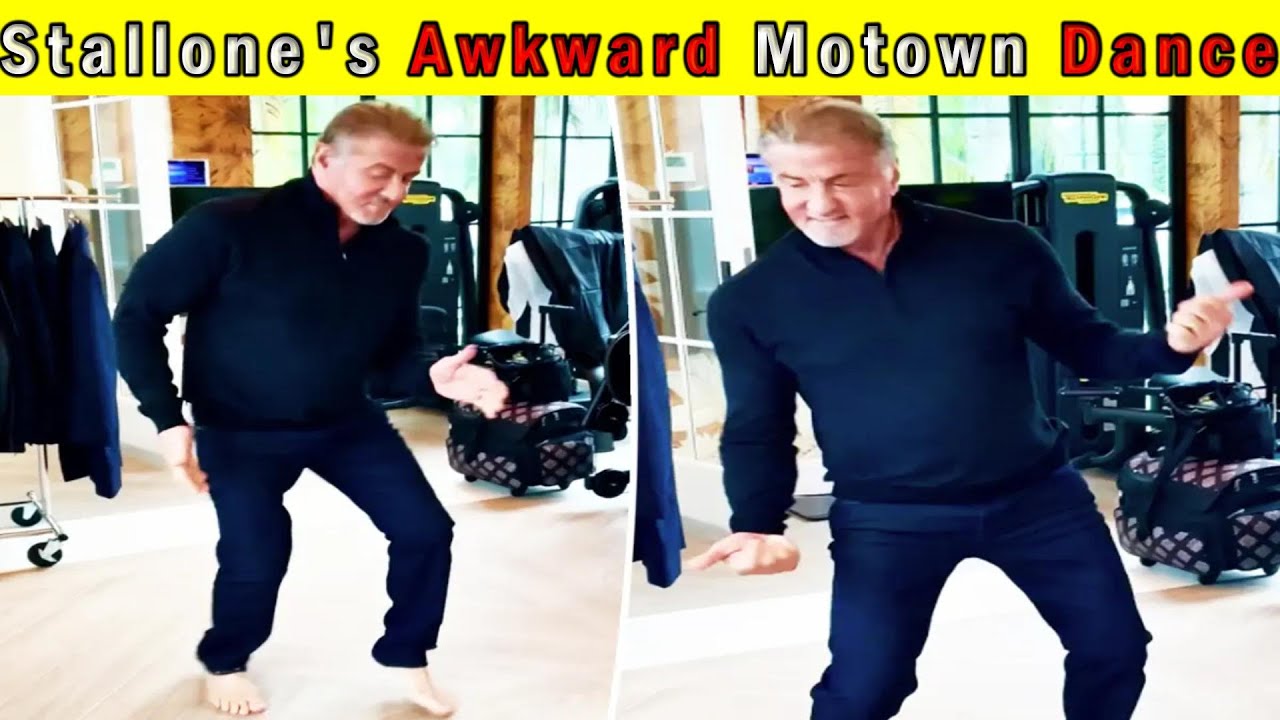 Sylvester Stallone SHOCKS Fans with His HIDDEN Dance Moves! - YouTube