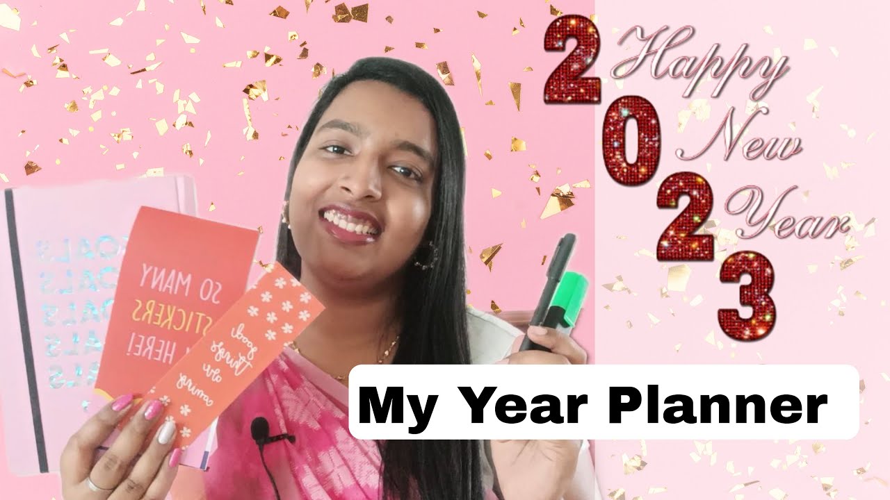 My 2023 Annual Planner Unboxing + Review - YouTube