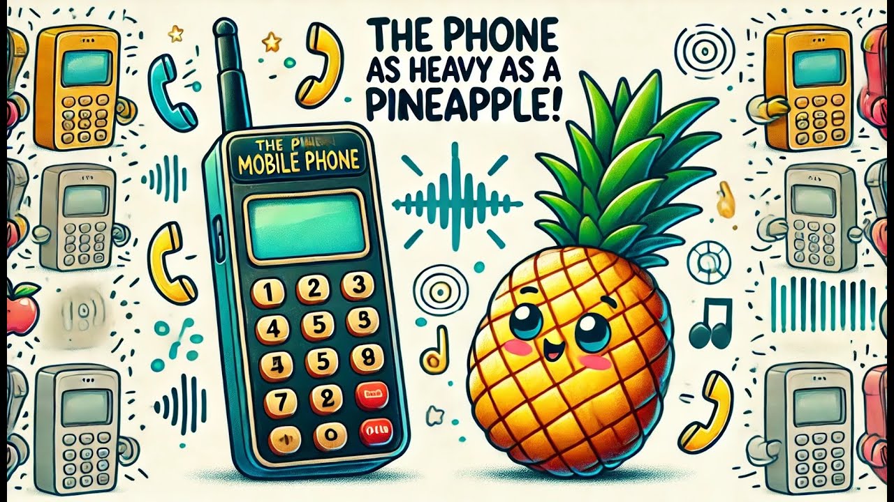 Did you know that the first mobile phones weighed as much as a ...