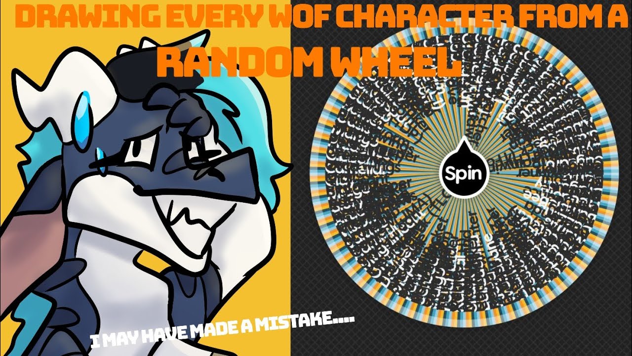 Drawing random Wings of Fire dragons from a wheel part #1! - YouTube