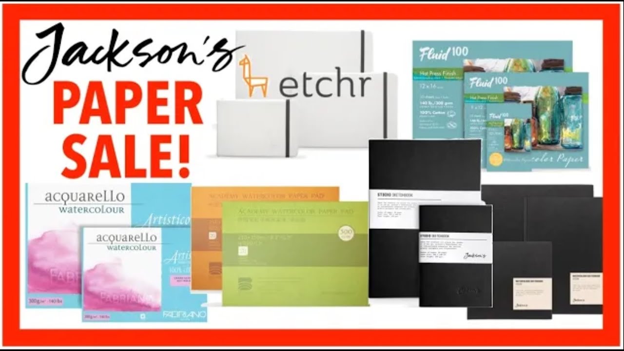 Jackson's PAPER SALE is here! - YouTube