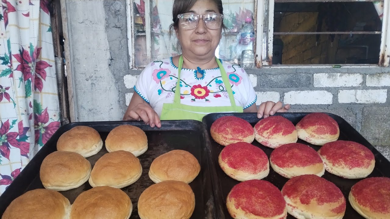 pan de mujer relleno de piloncillo, pan de vieja, pan pueblo, coloradas ...