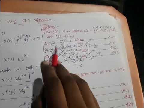 IDFT USING 4 POINT DIF-FFT AND DIT-FFT ALGORITHM - YouTube