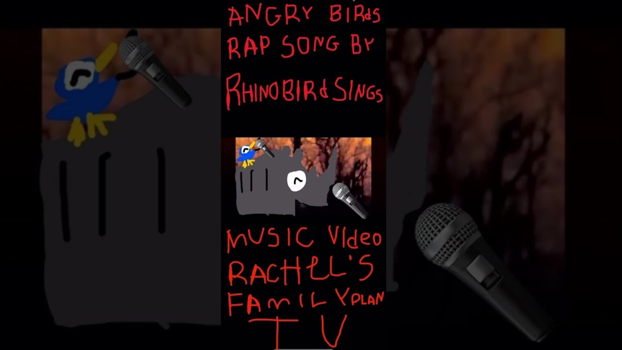Rhinoceros Bird Singing Angry Birds Rap Song Main Title ( Rachel’s ...