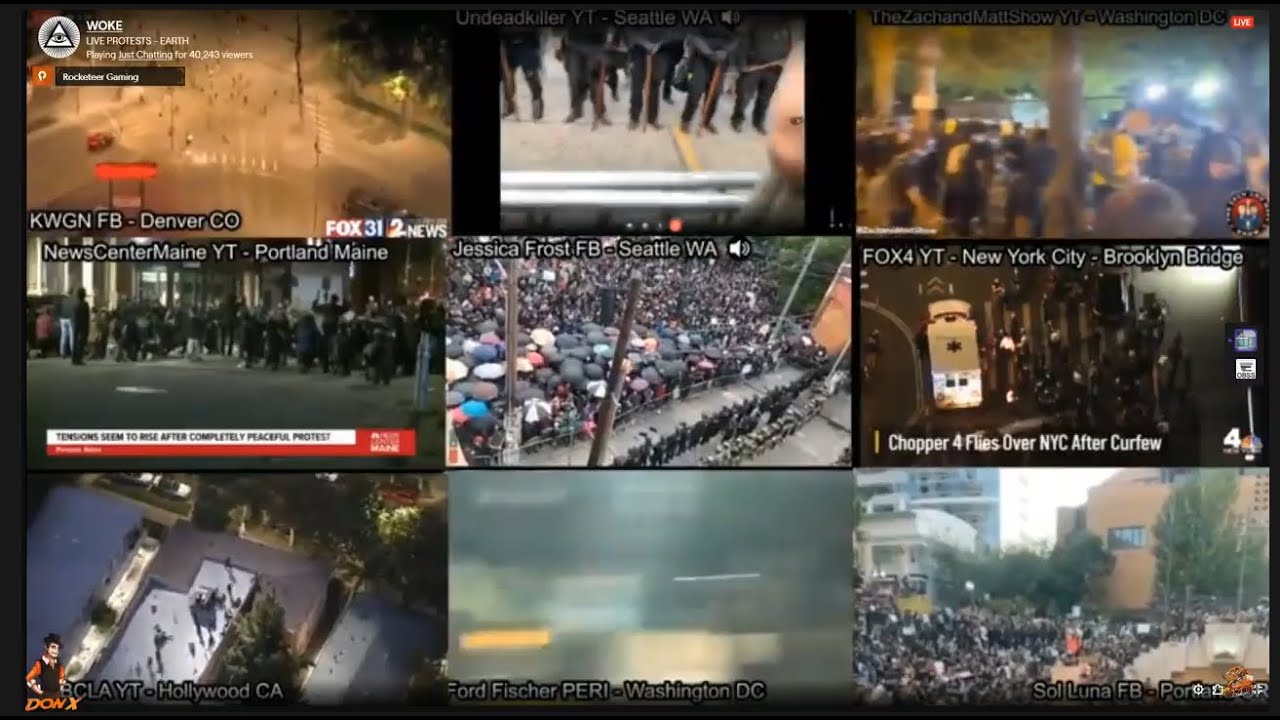 Live Protests - Live Multi stream 06/07/2020 - YouTube