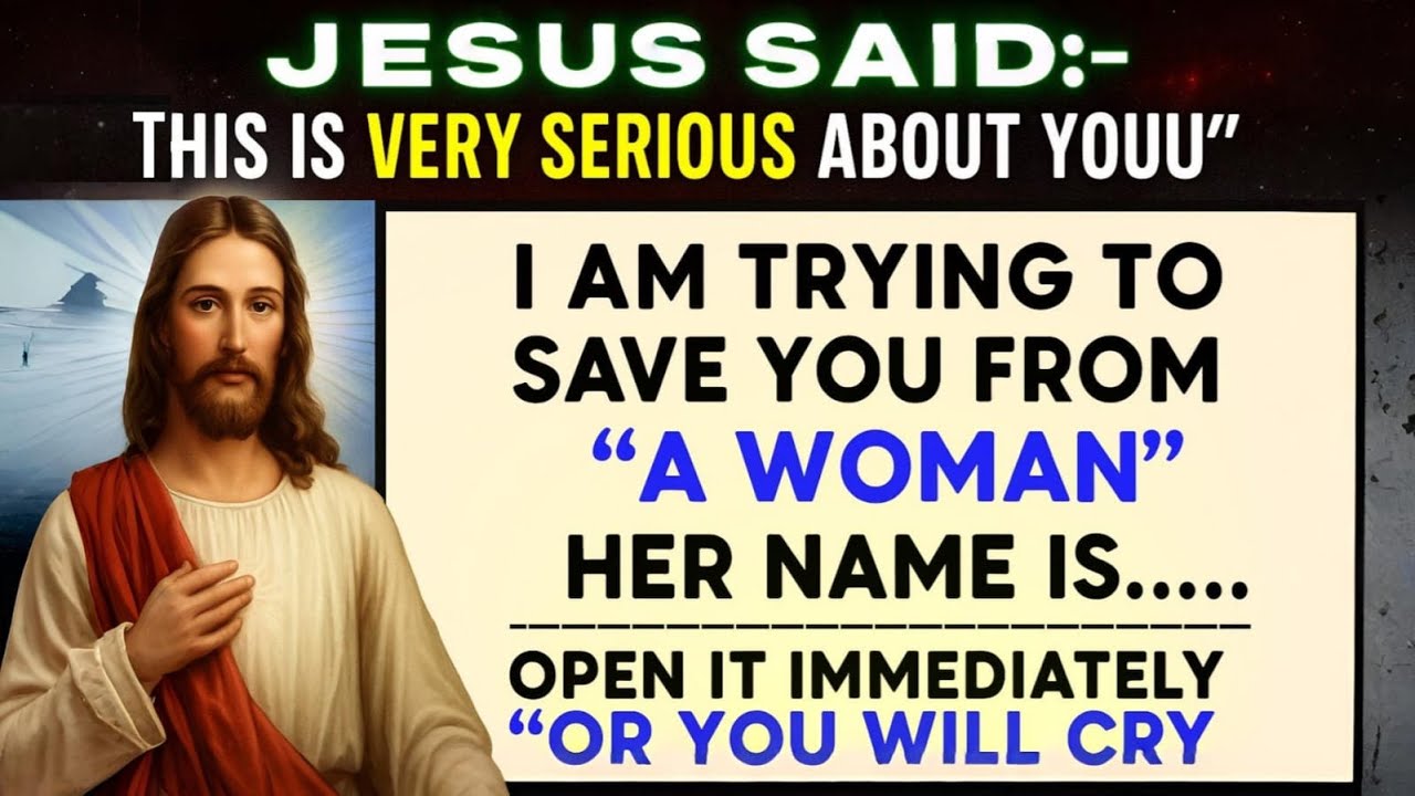 GOD SAYS - "I AM TRYING TO SAVE YOU FROM A W..." | God Message Today ...