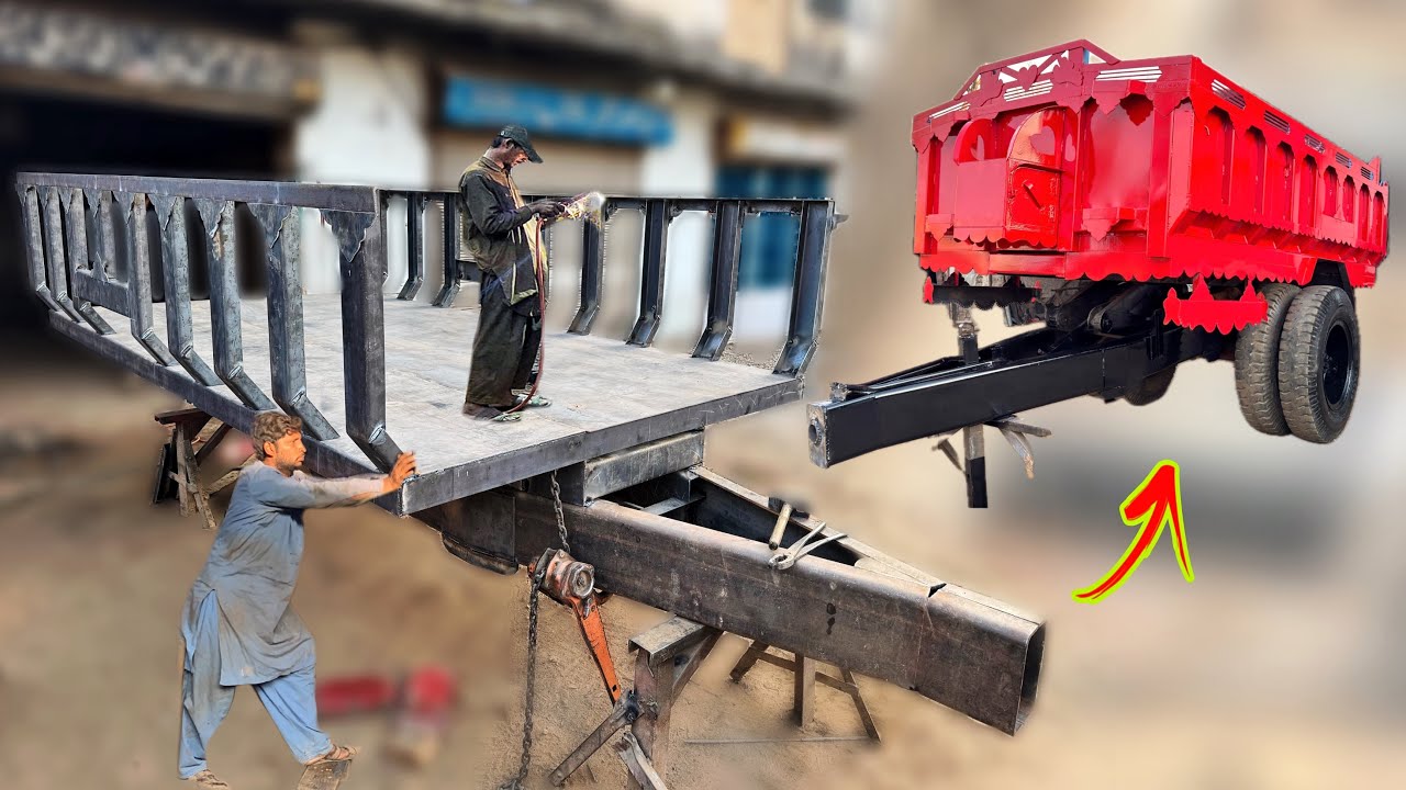 Amazing Manufacturing Trolley Process How Was The Heavy-Duty Tractor ...