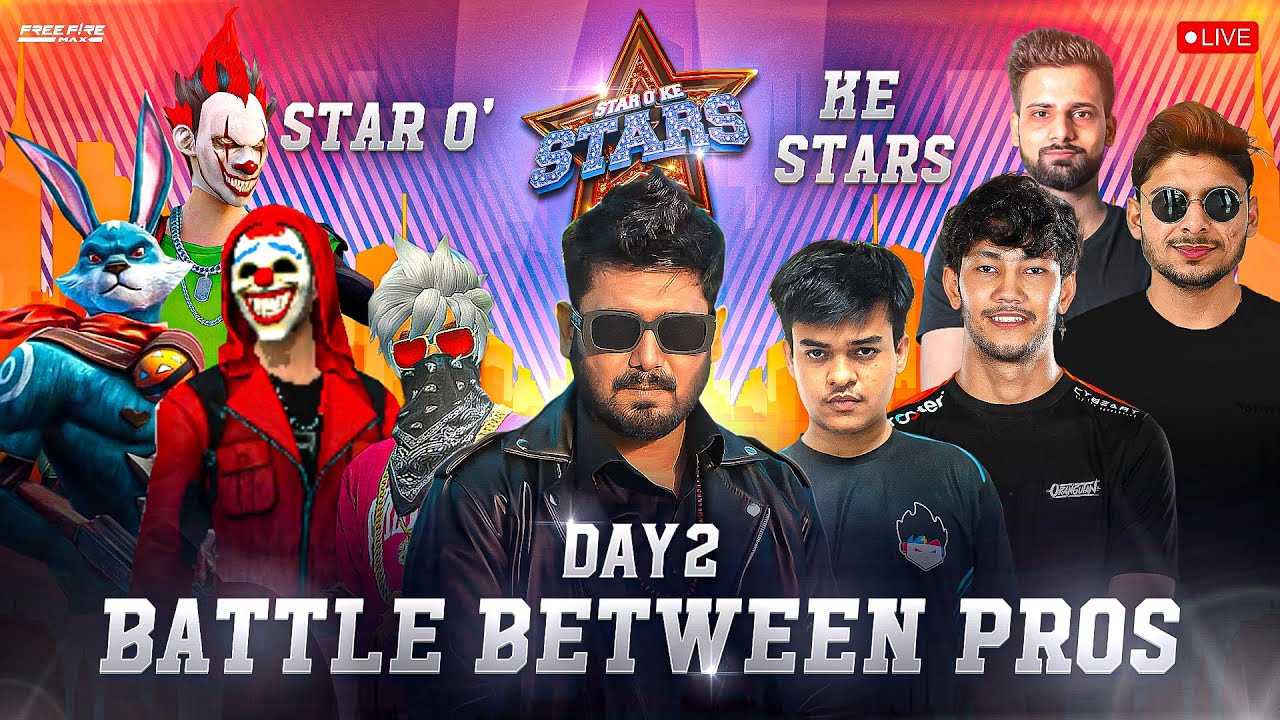Staro 🌟 ke Star's ⭐⭐ Season 1 🤩 Grp B #freefire #freefirelive #ipl ...