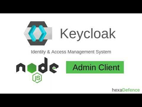 Keycloak NodeJS Admin Client - YouTube