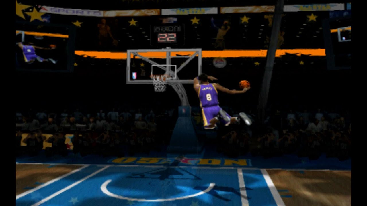 NBA Live 2005 PS2 Slam Dunk Contest (Kobe Bryant, LeBron James, Vince ...