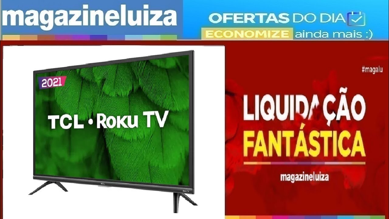 Smart TV 32” HD LED TCL 32RS520 VA (CUPOM DESCONTO R$ 20) - YouTube