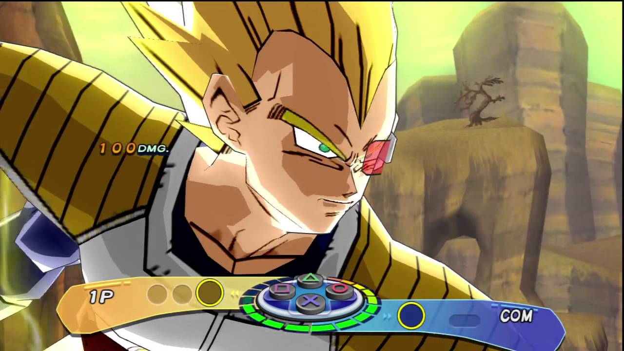 Vegeta vs Nappa [Budokai 3 HD] - YouTube