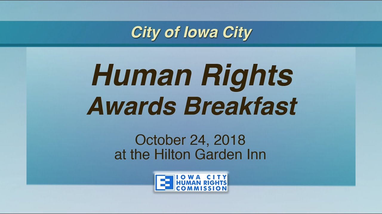 35th Annual Human Rights Awards Breakfast - YouTube