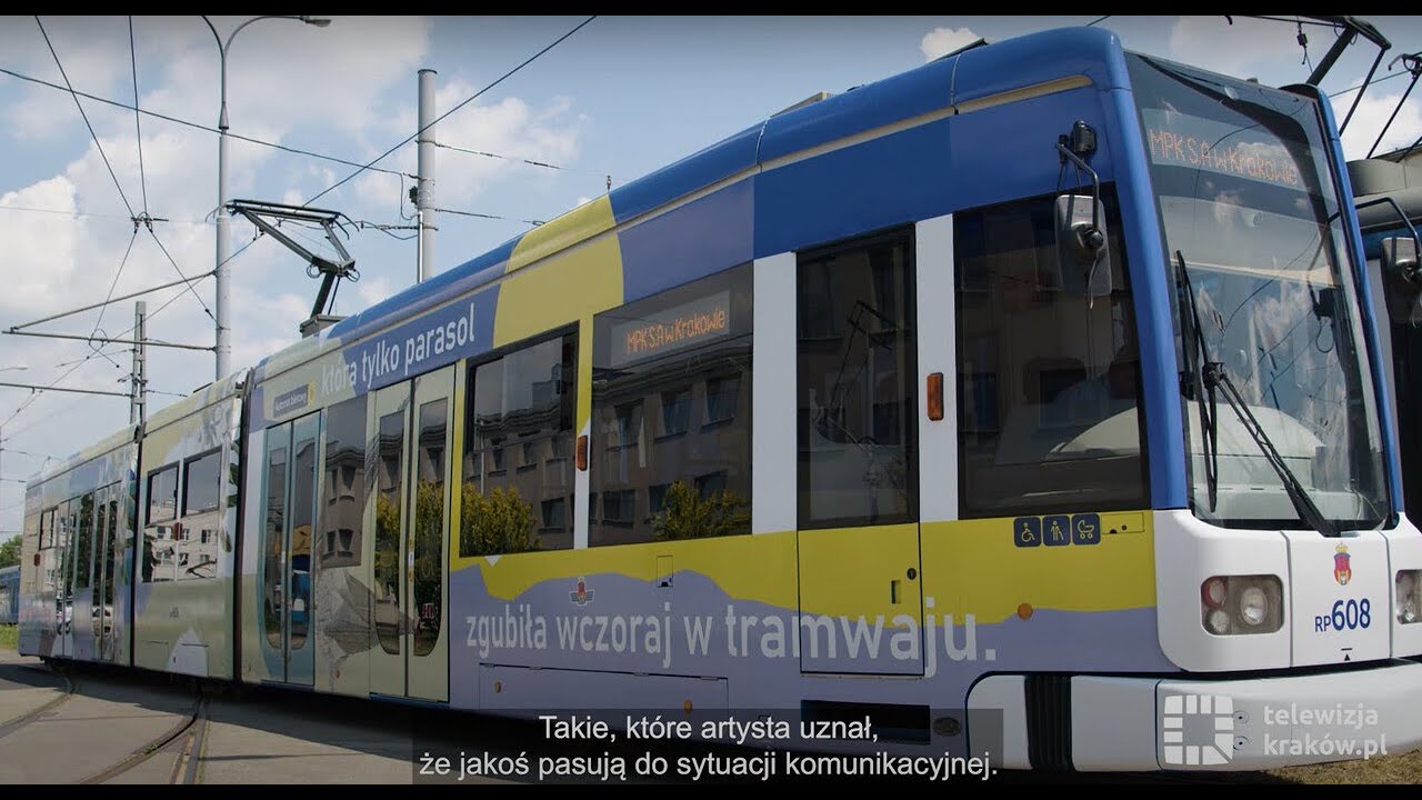 Tramwaj Szymborskiej wyruszył w trasę - YouTube