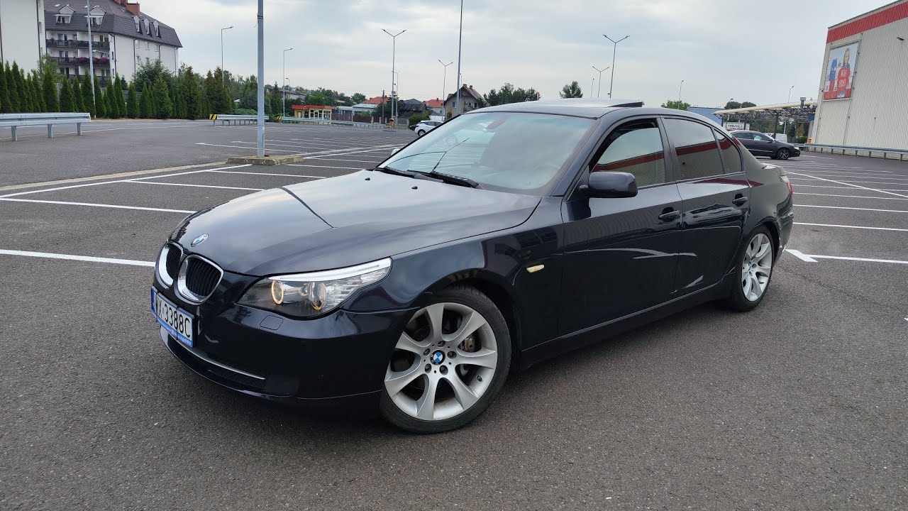 BMW E60 535i LCI 2009 Prezentacja - YouTube