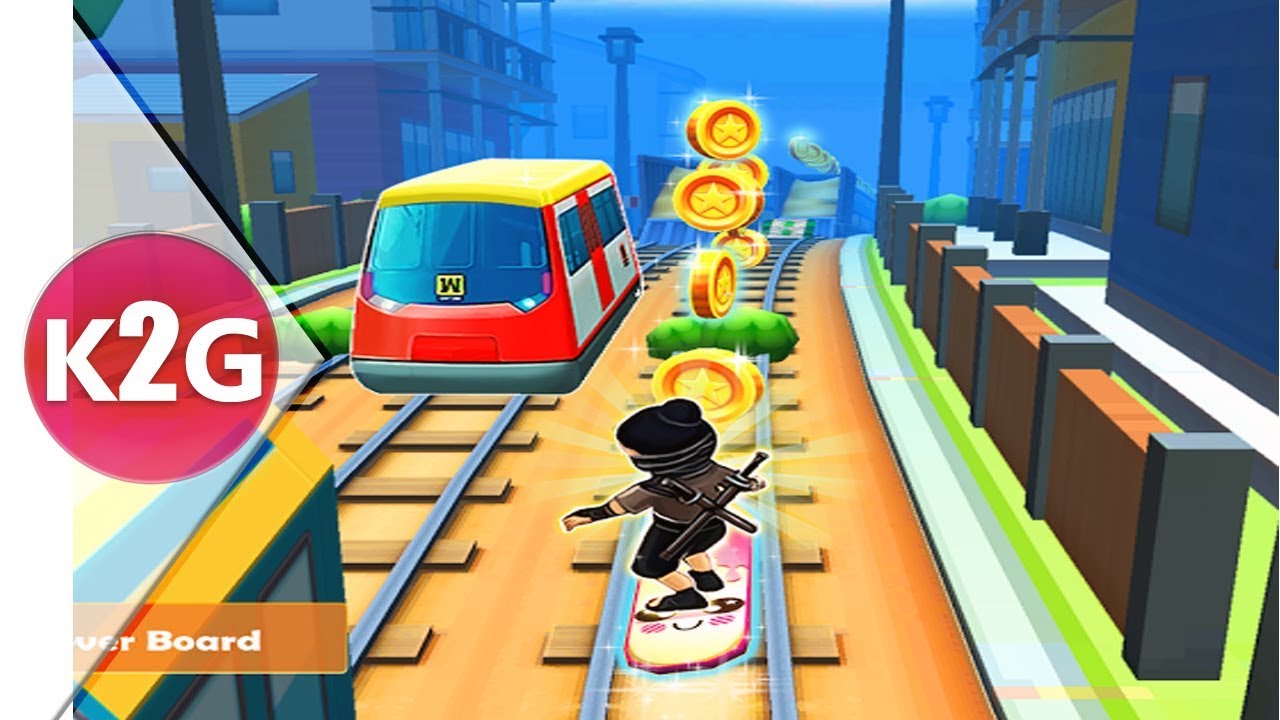 Ninja Subway Surf Rush Run In City Railway Flying Gameplay Android HD ...