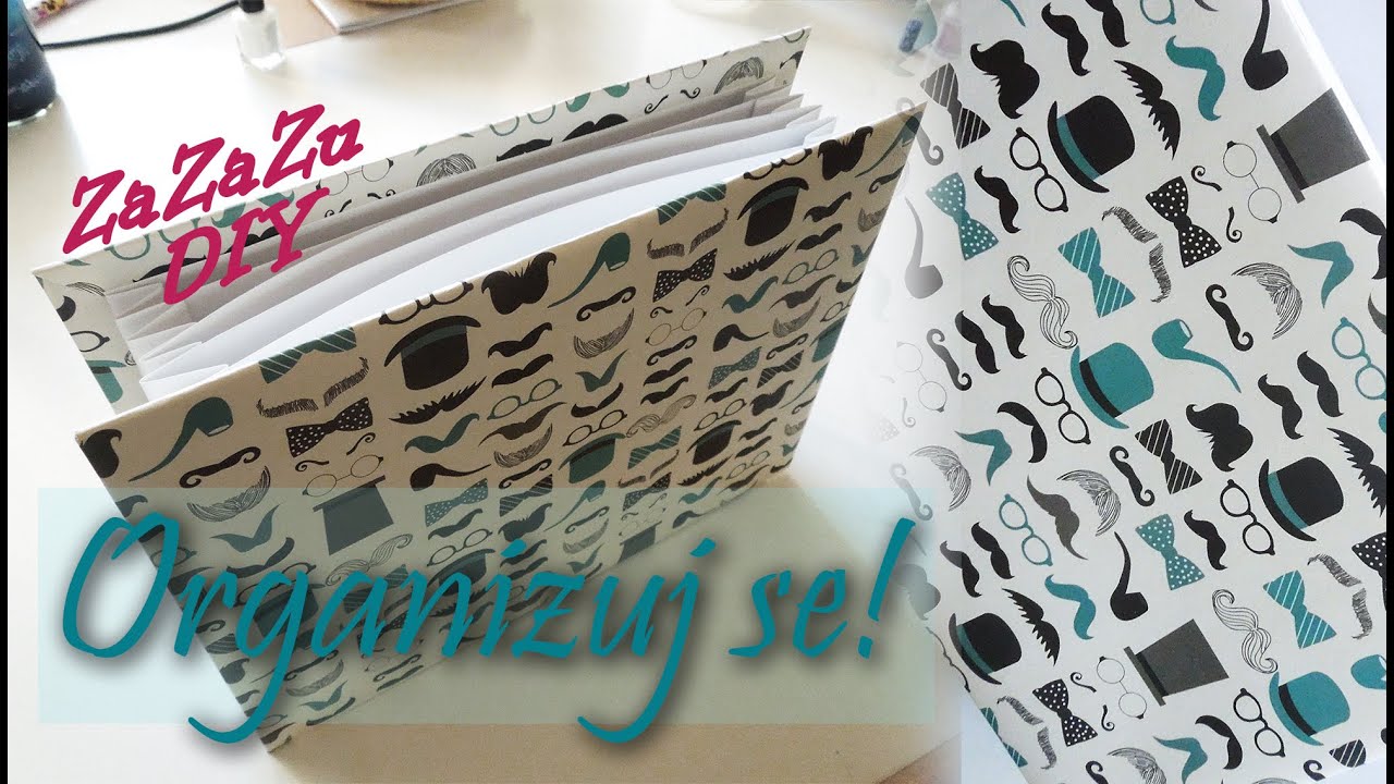 Kako napraviti organizator - How to make an organiser - YouTube