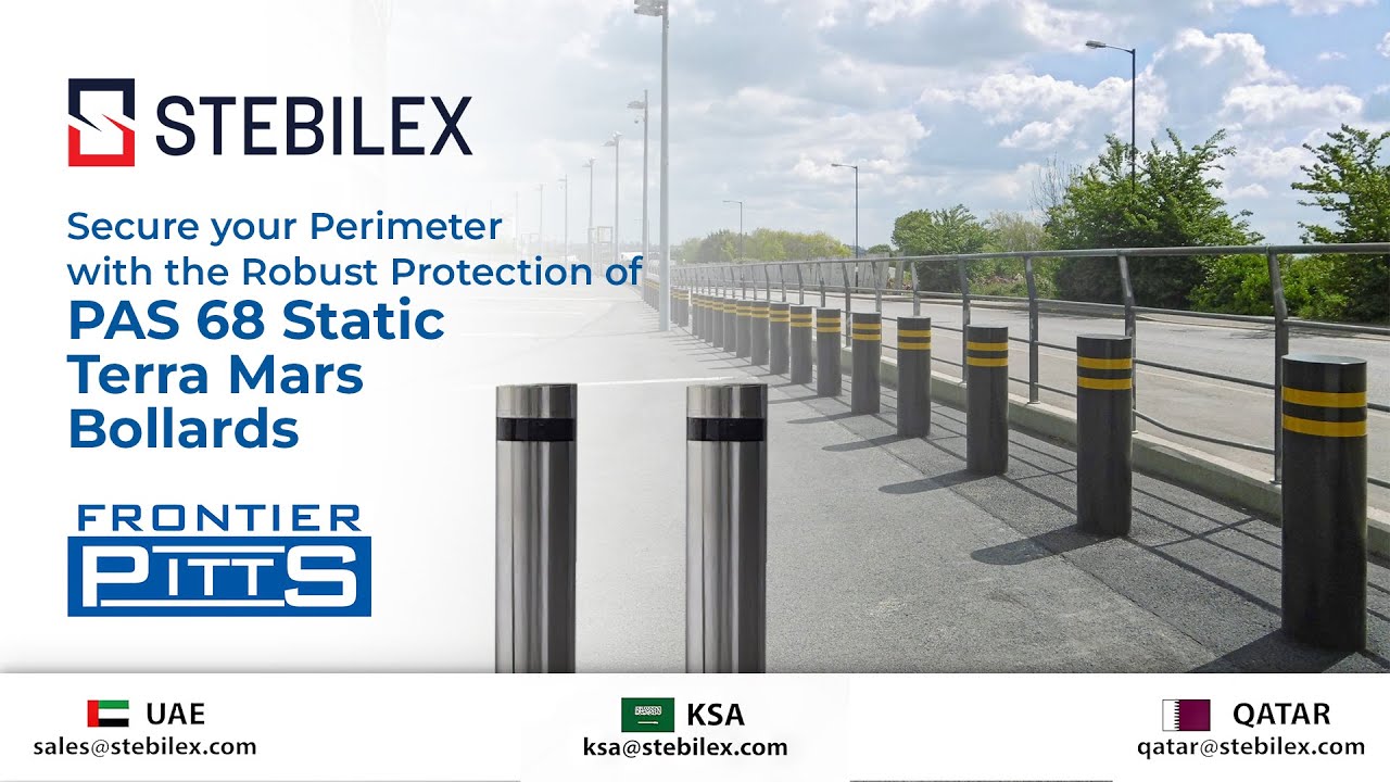 Frontier Pitts | PAS 68 Static Terra Mars Bollards | Stebilex Systems ...