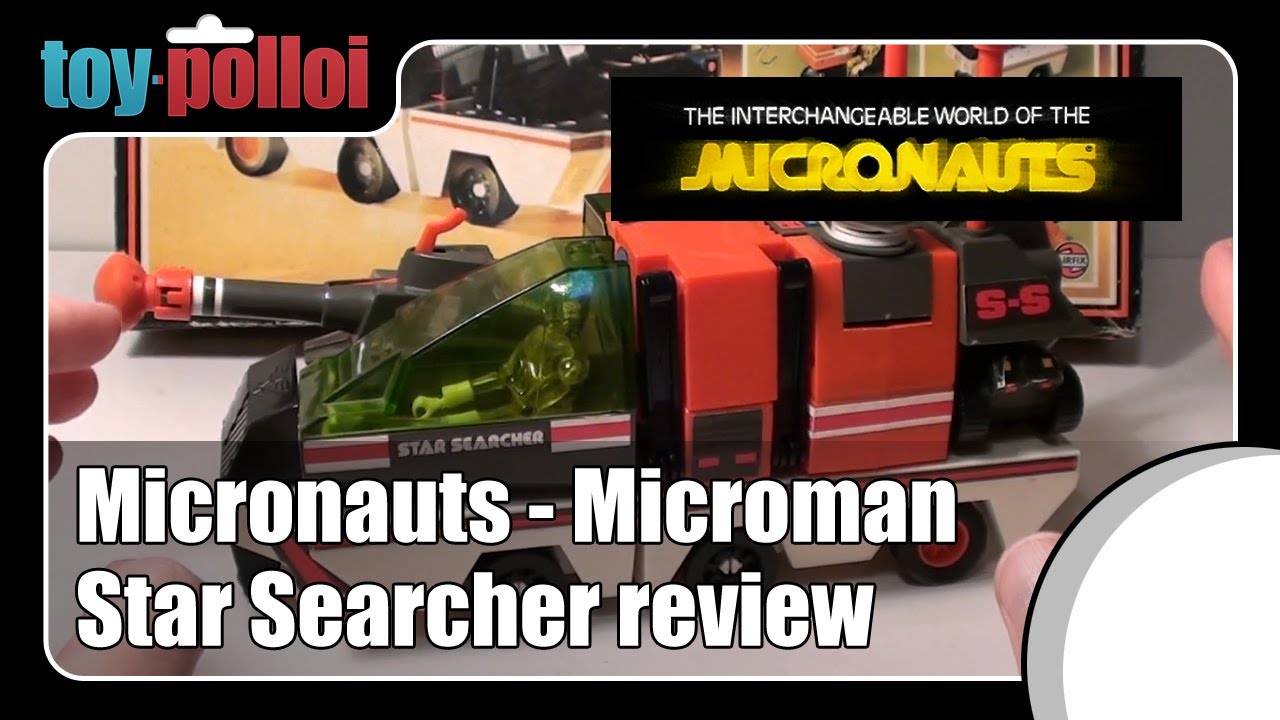 Vintage toy review - Micronauts Star Searcher by Mego/Airfix - YouTube
