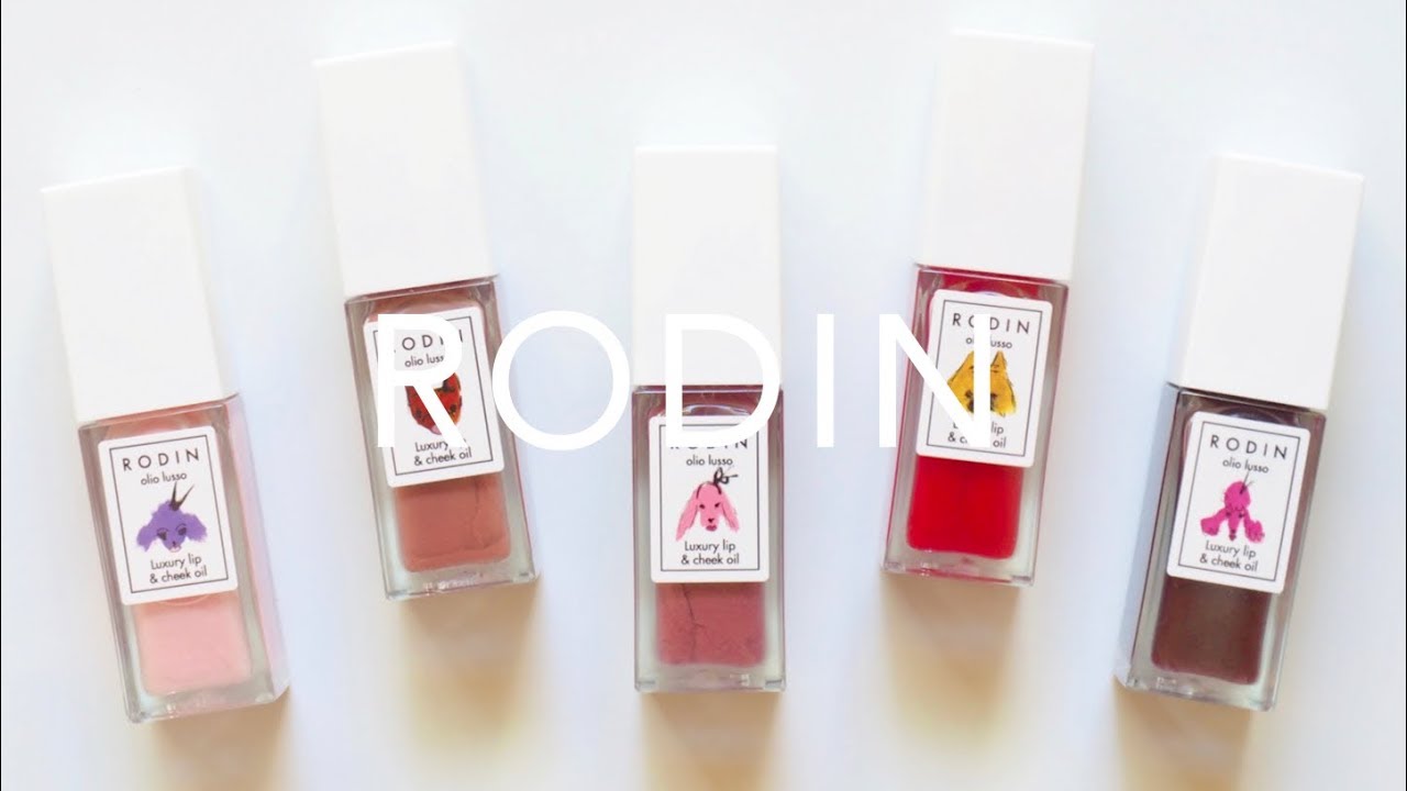 RODIN Luxury Lip & Cheek Oils | Swatches and Review - YouTube