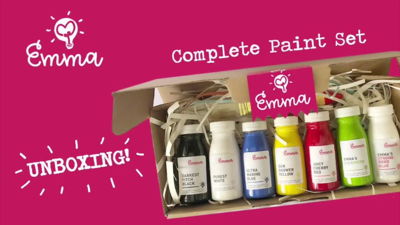 Emma’s Complete Paint Set UNBOXING! - YouTube