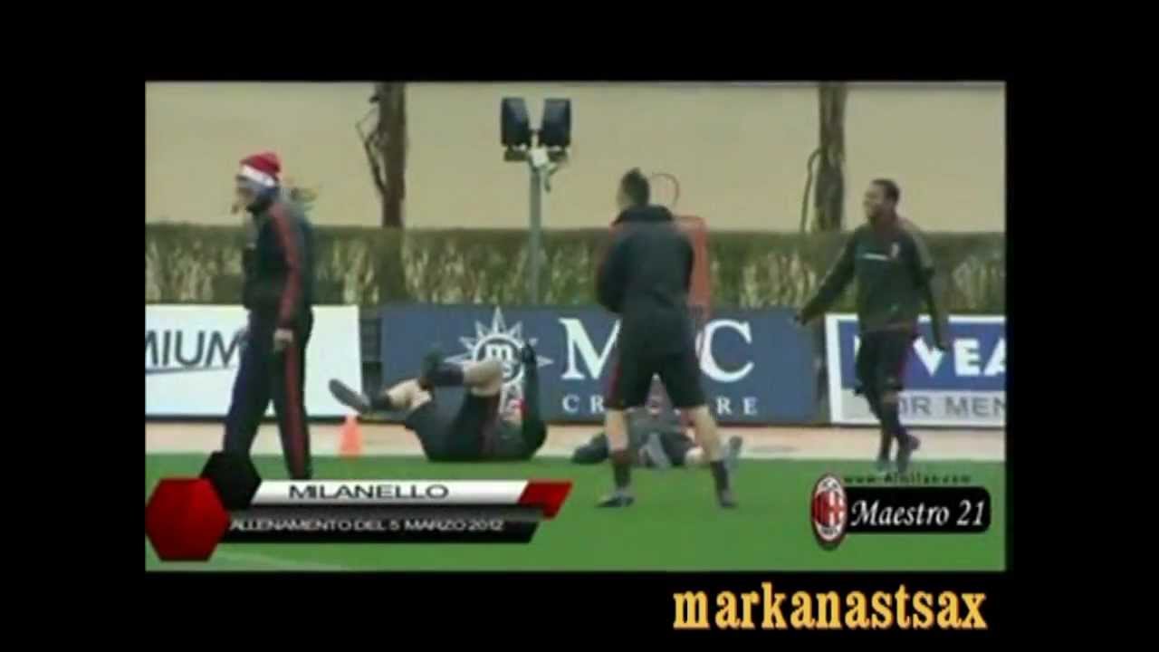 MILAN funny moments - momenti divertenti! - YouTube