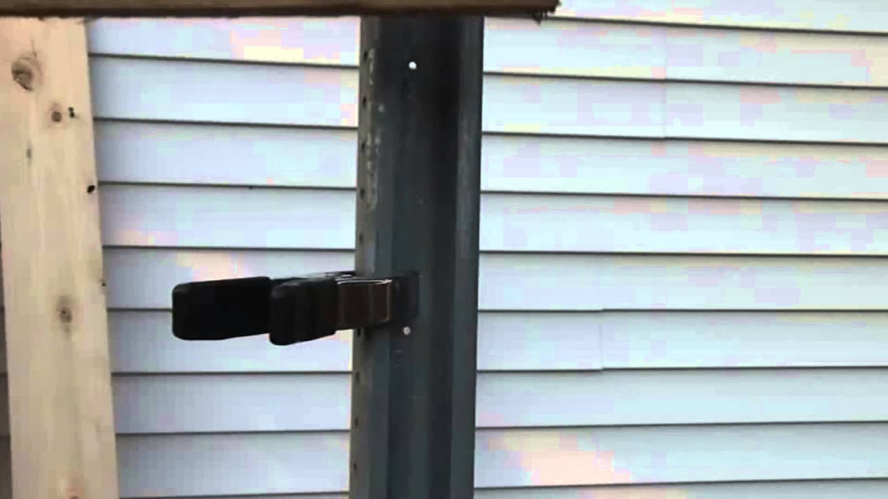 Versa Post Steel Fence Post - YouTube