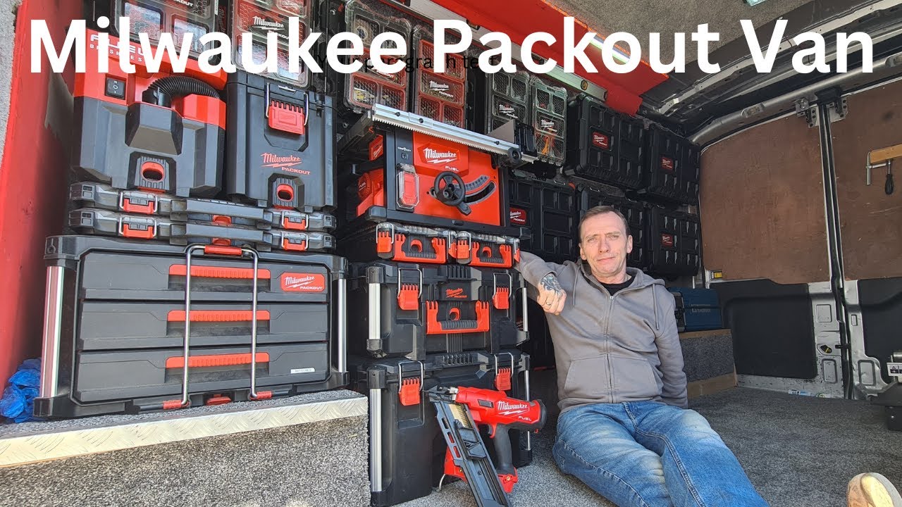Milwaukee Packout Van Build Updated Youtube